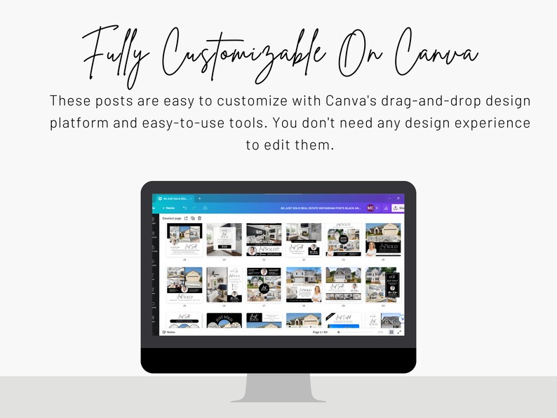 60 Just Sold Social Media Posts | Just Sold Instagram Post Templates ...