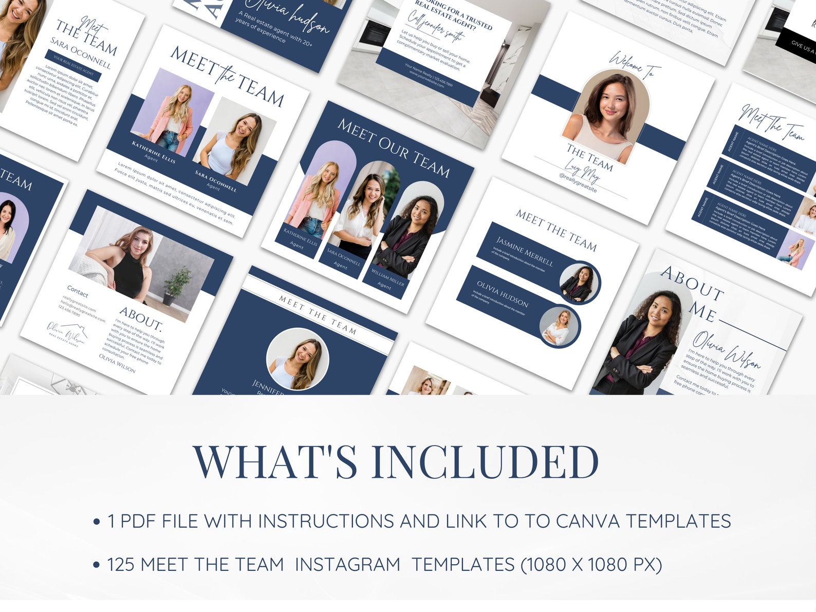 125 Meet the Team Social Media Posts | Real Estate Marketing | Real ...