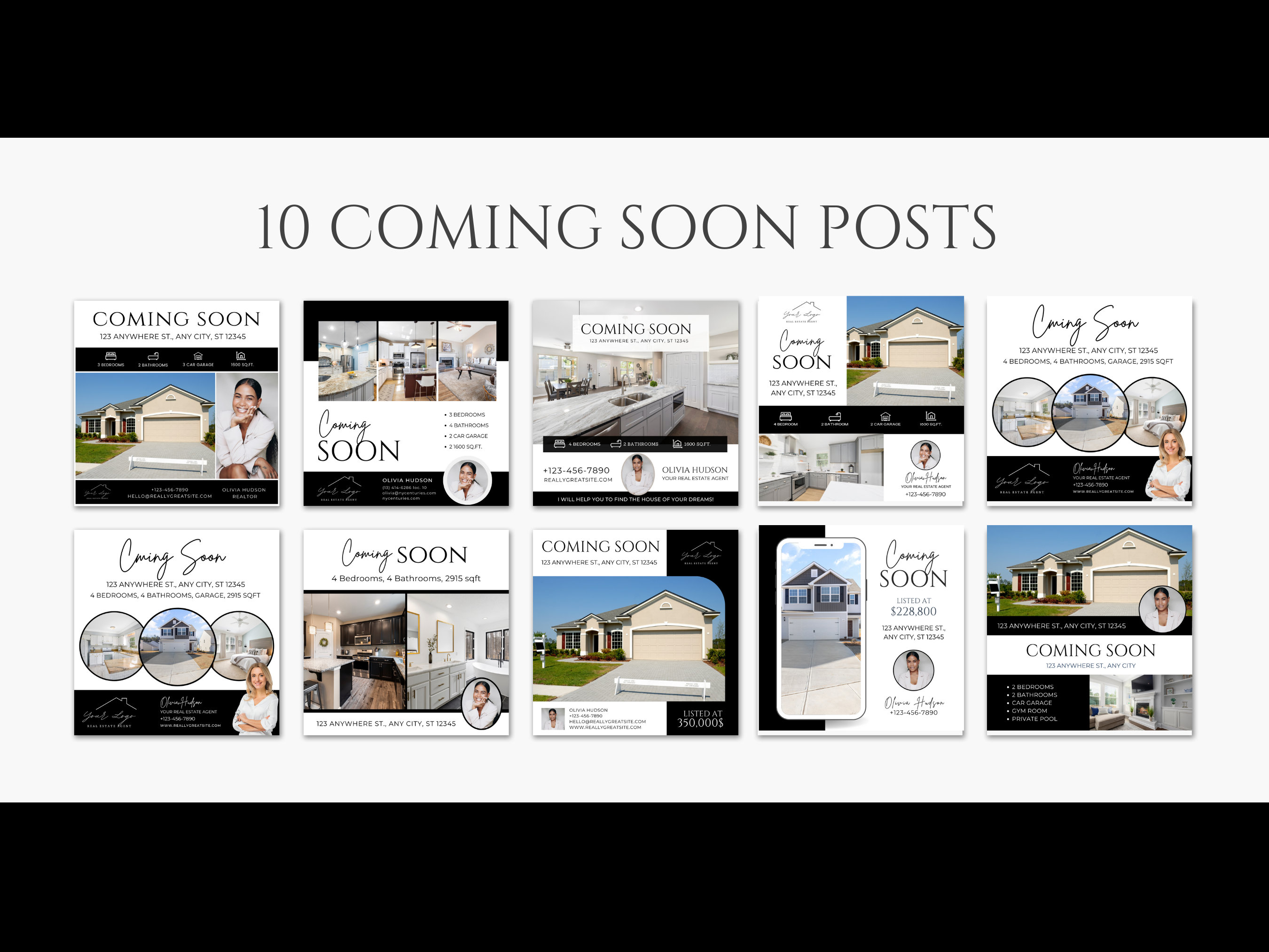 60 Real Estate Social Media Listing Update Posts | Instagram Posts ...