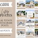 60 Beige Real Estate Social Media Listing Update Posts Instagram Posts ...