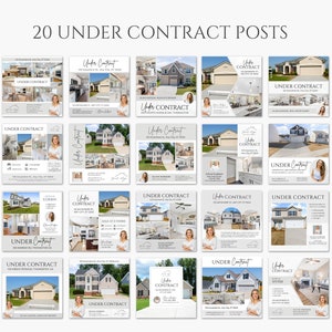 120 Real Estate Social Media Posts | Just Listed, Just Sold, Open House ...