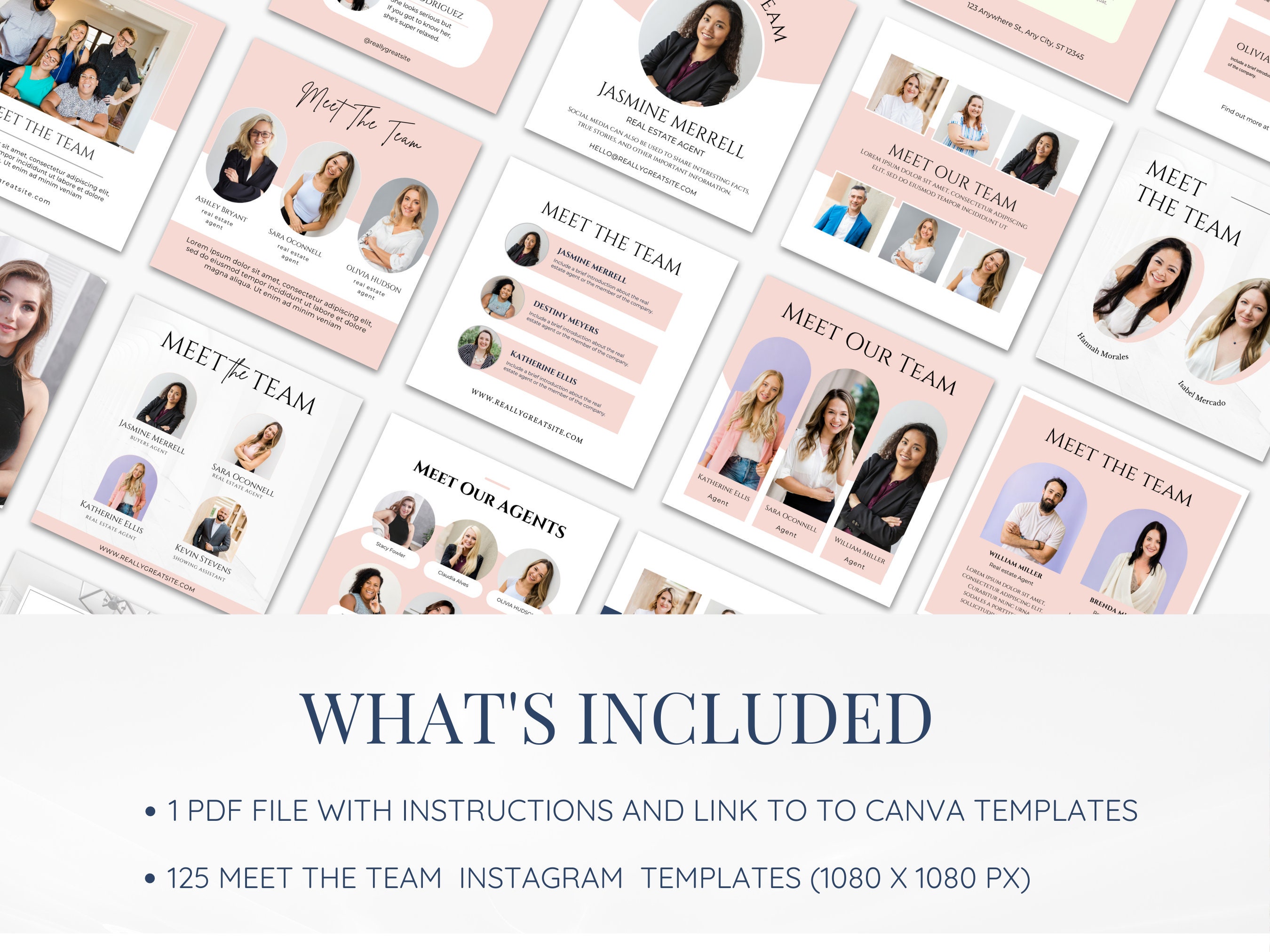 125 Meet the Team Social Media Posts | Realtor Instagram Posts ...
