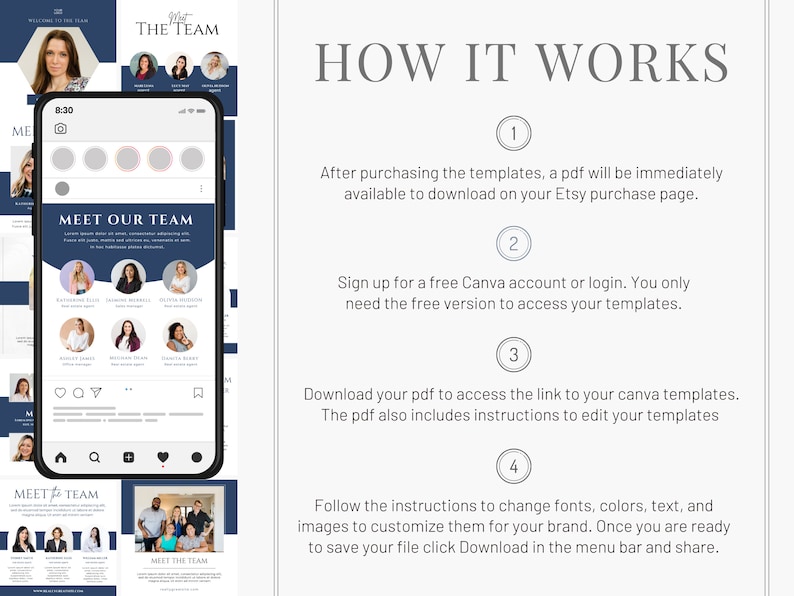 65 Meet the Team Social Media Posts | Real Estate Instagram Posts ...