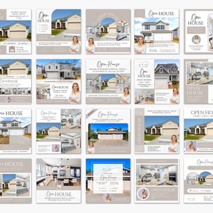 20 Open House Social Media Posts | Realtor Instagram Post Template ...
