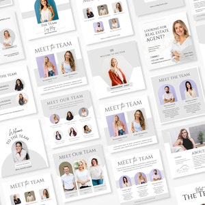 65 Meet the Team Social Media Posts | Real Estate Marketing | Real ...
