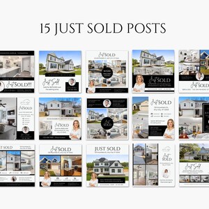 90 Real Estate Social Media Listing Update Posts | Black Listing ...
