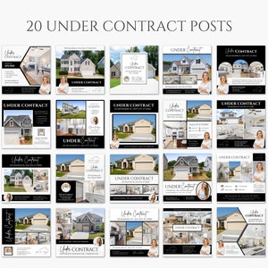 120 Real Estate Social Media Posts | Just Listed, Just Sold, Open House ...