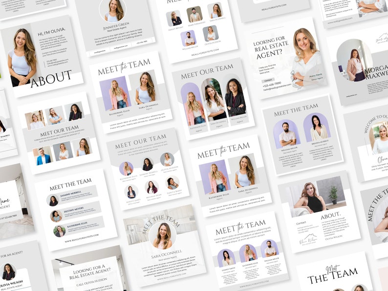 125 Meet the Team Social Media Posts | Real Estate Marketing | Real ...