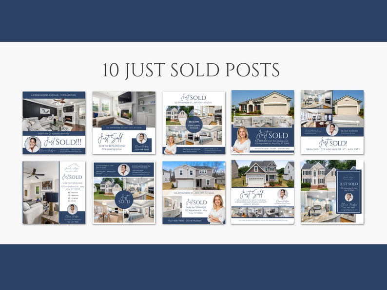 60 Real Estate Social Media Listing Update Posts | Instagram Posts ...