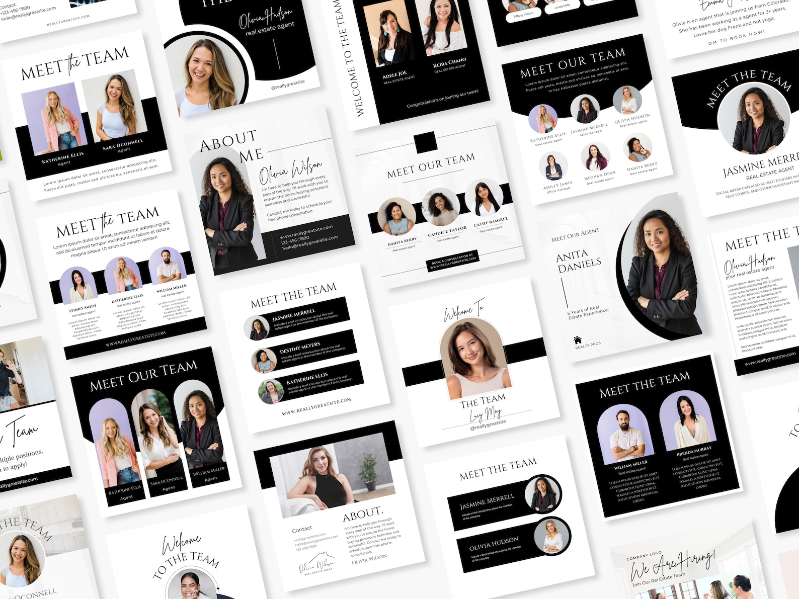 125 Meet the Team Social Media Posts | Real Estate Instagram Posts ...