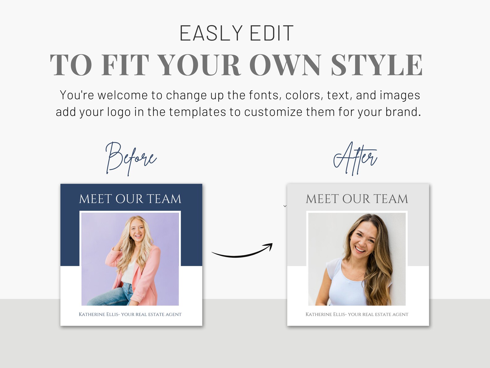 125 Meet the Team Social Media Posts | Real Estate Marketing | Real ...