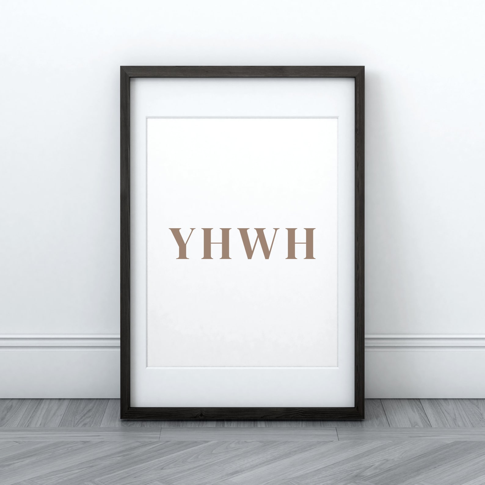 YHWH Poster / Yahweh Christian Wall Art / Christian Print / Digital ...