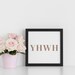 YHWH Poster / Yahweh Christian Wall Art / Christian Print / Digital ...