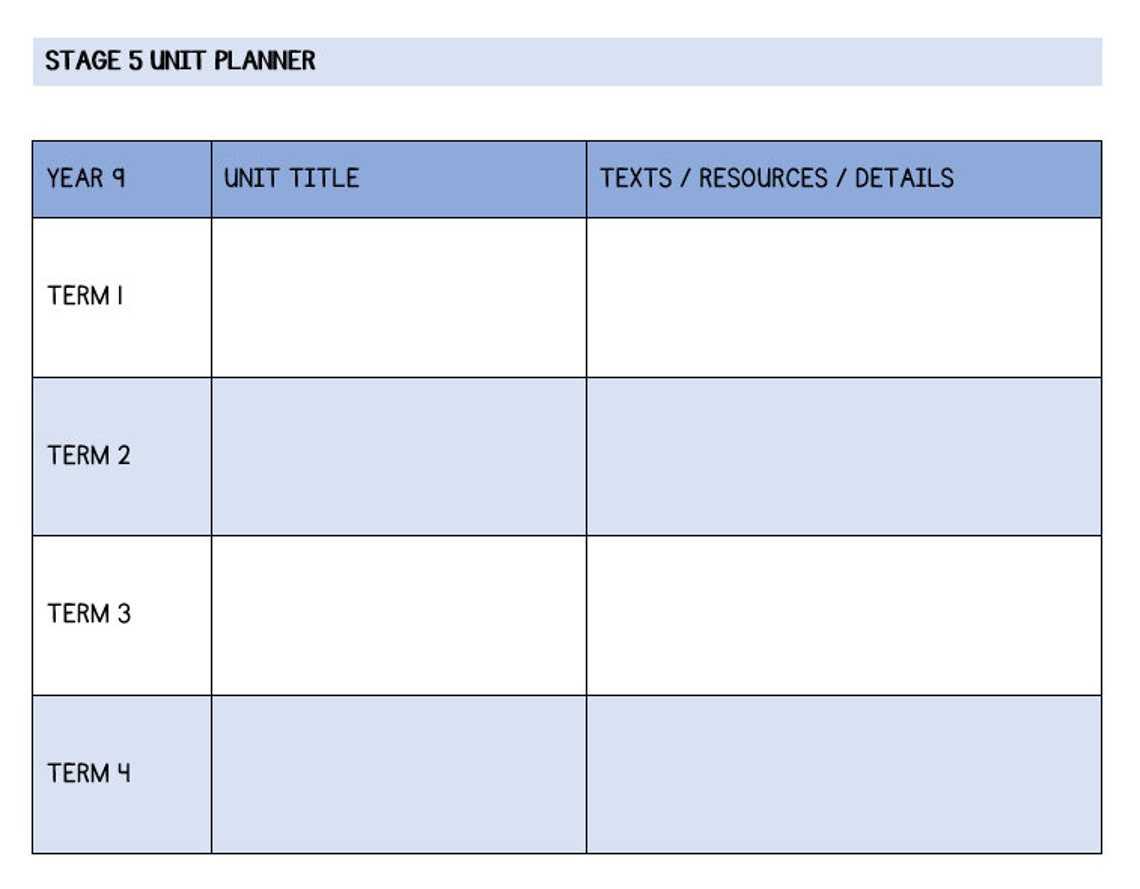 NSW English Syllabus _ Content and Outcome Planner and Tracker Tool ...