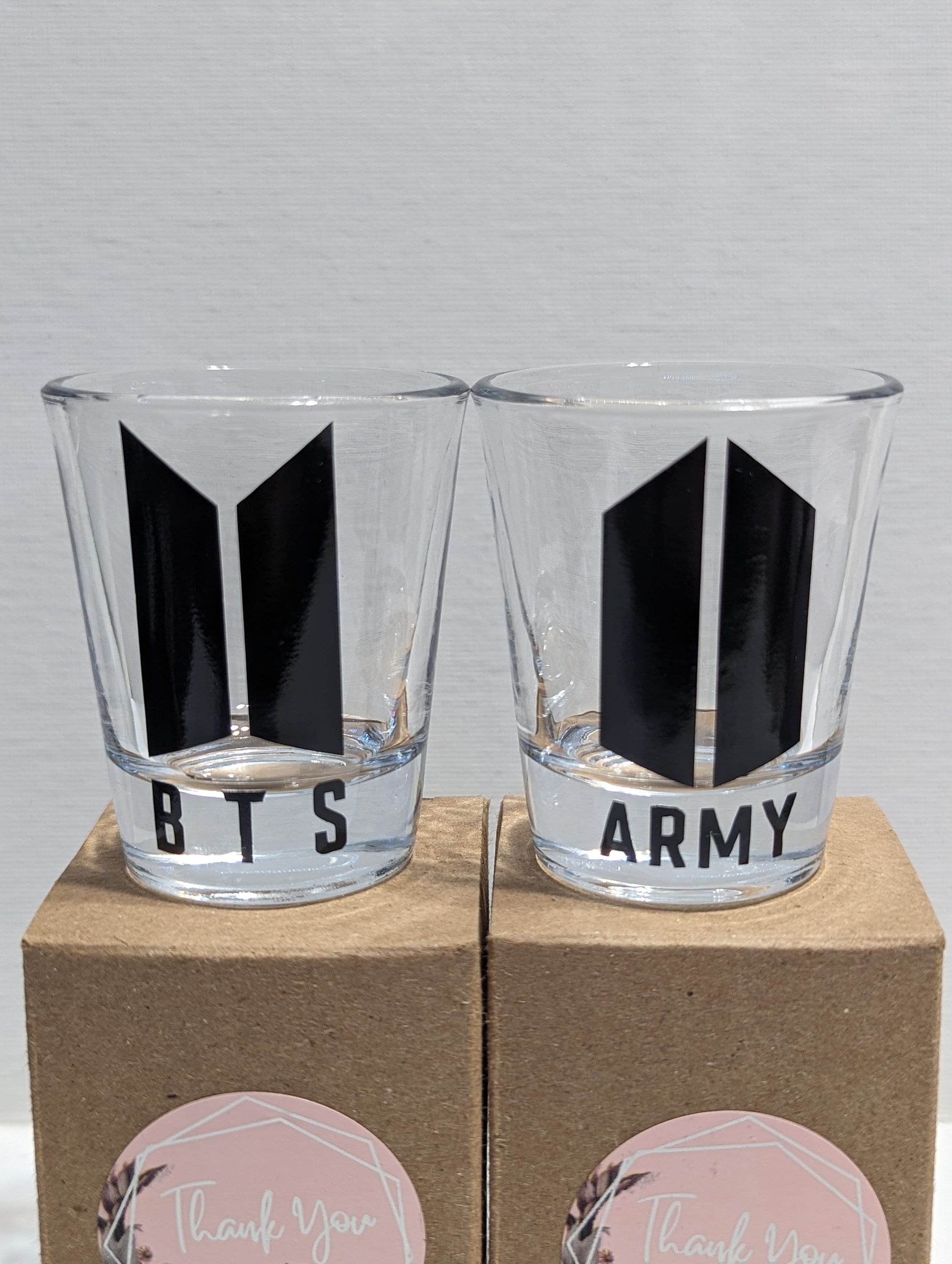 BTS Kpop Shot Glass - Etsy