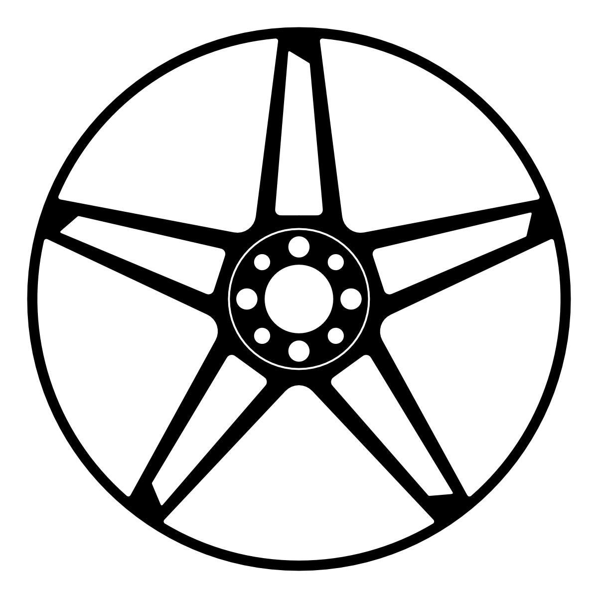 Bundle of 20 Cad-drawn Car Wheel Rim Vector File Patterns - Etsy