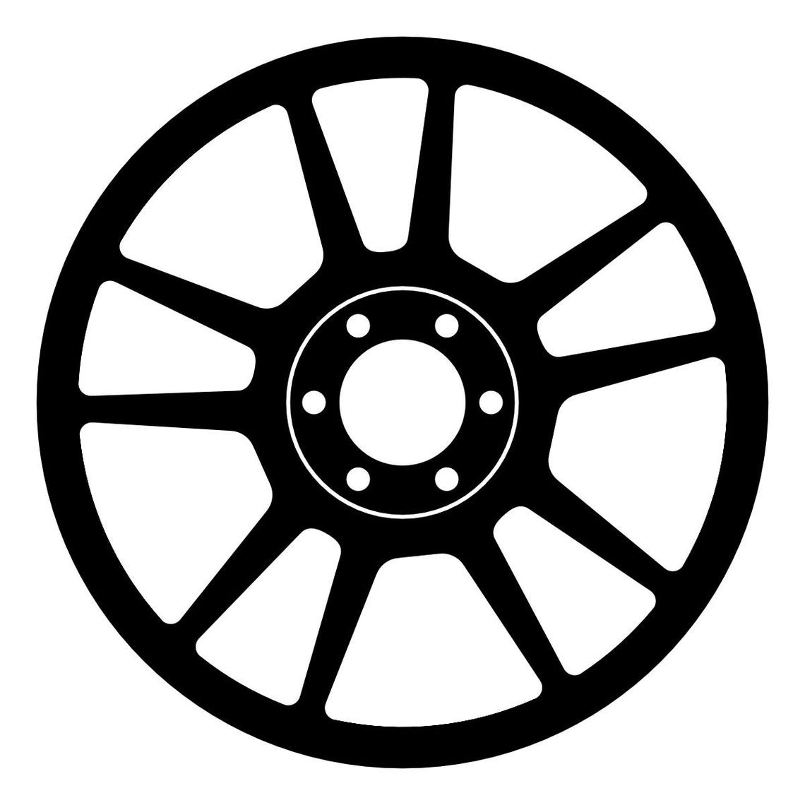 Bundle of 20 Cad-drawn Car Wheel Rim Vector File Patterns - Etsy