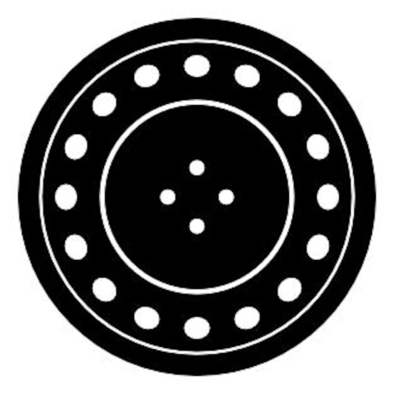 Bundle of 20 Cad-drawn Car Wheel Rim Vector File Patterns - Etsy