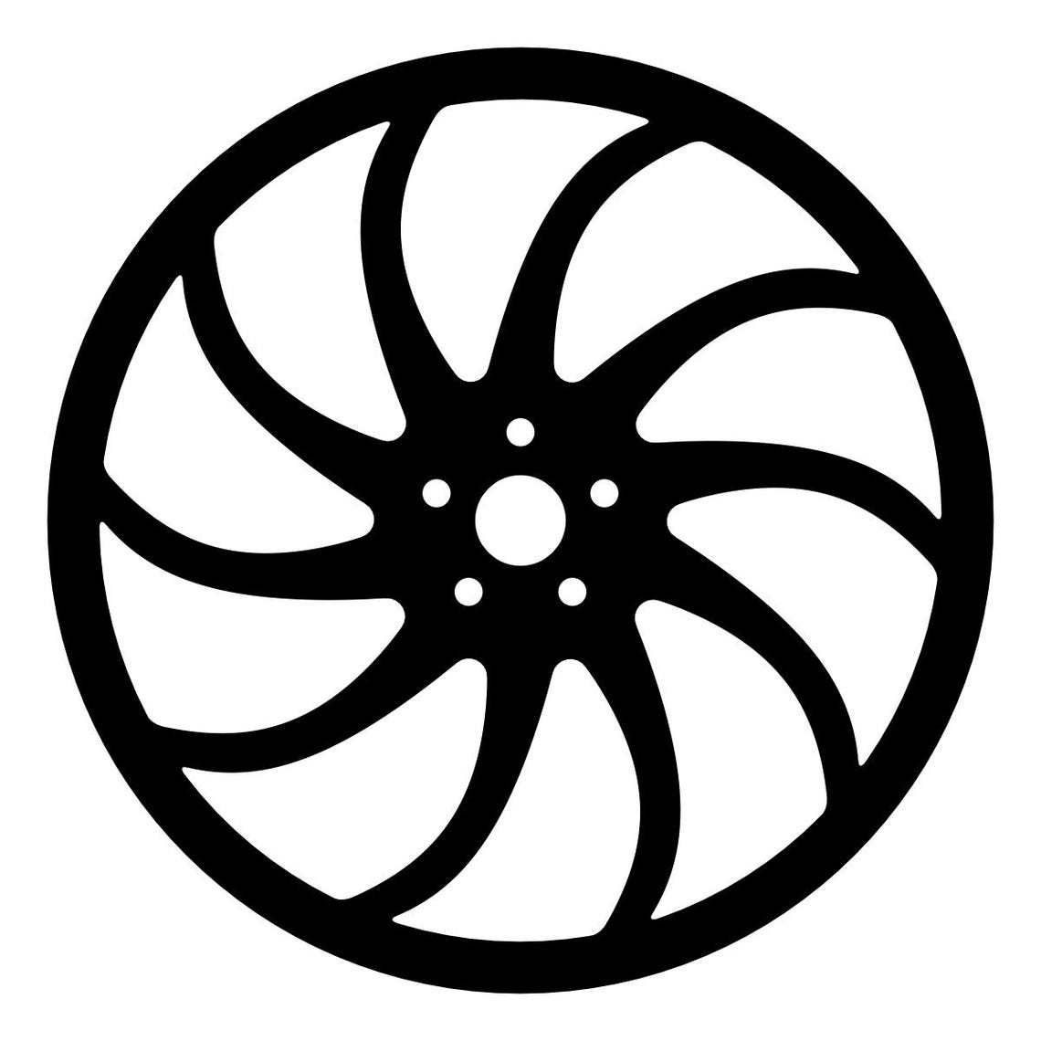 Bundle of 20 Cad-drawn Car Wheel Rim Vector File Patterns - Etsy