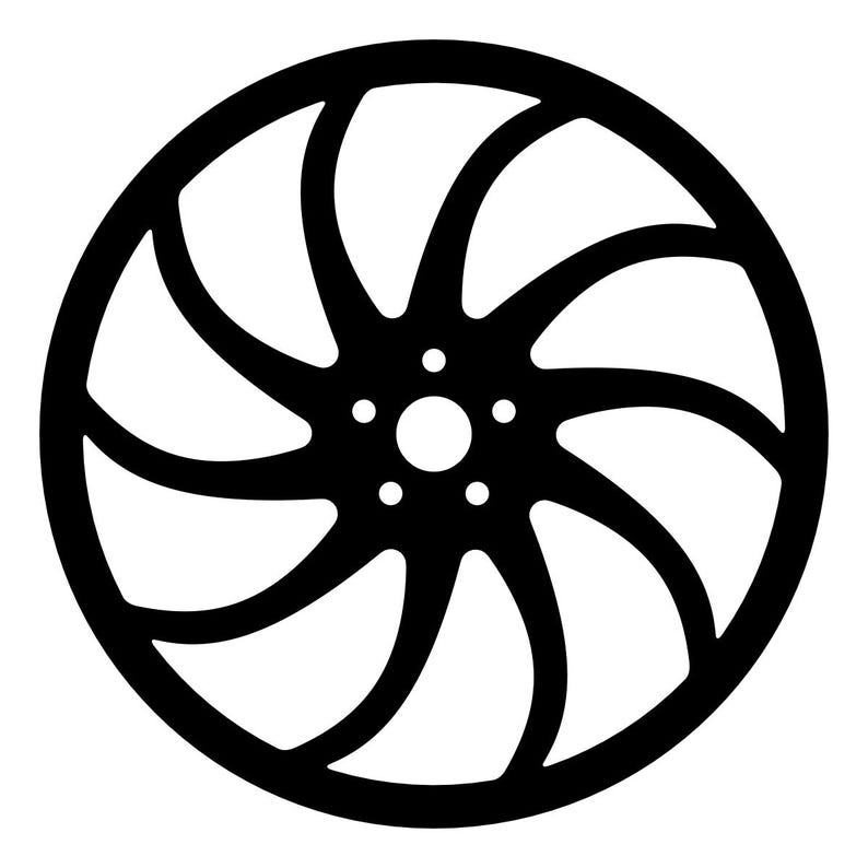 Bundle of 20 Cad-drawn Car Wheel Rim Vector File Patterns - Etsy