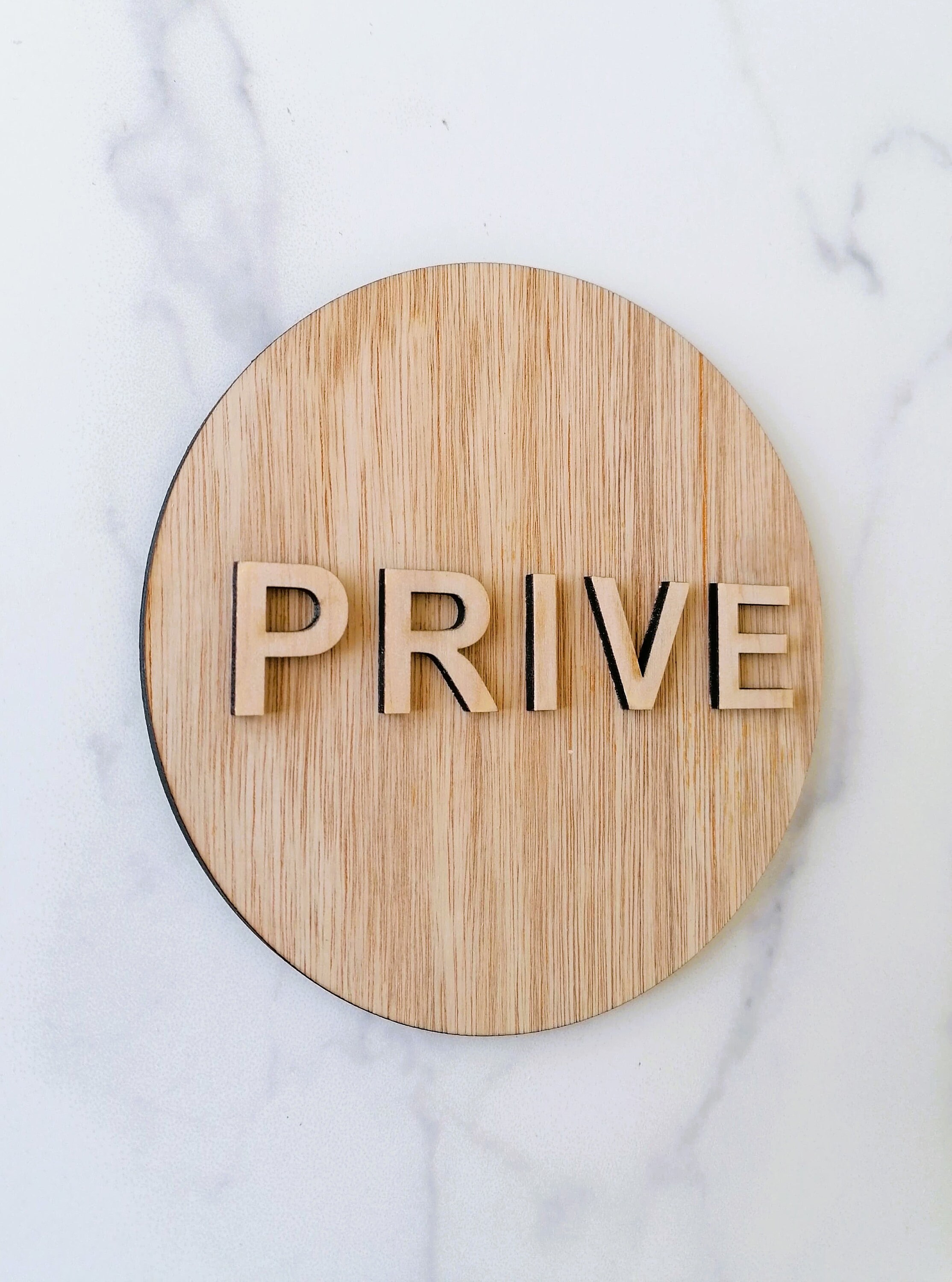 Pictogramme Privé, Interdit, Signalétique Bois, Panneau de porte, Icone ...