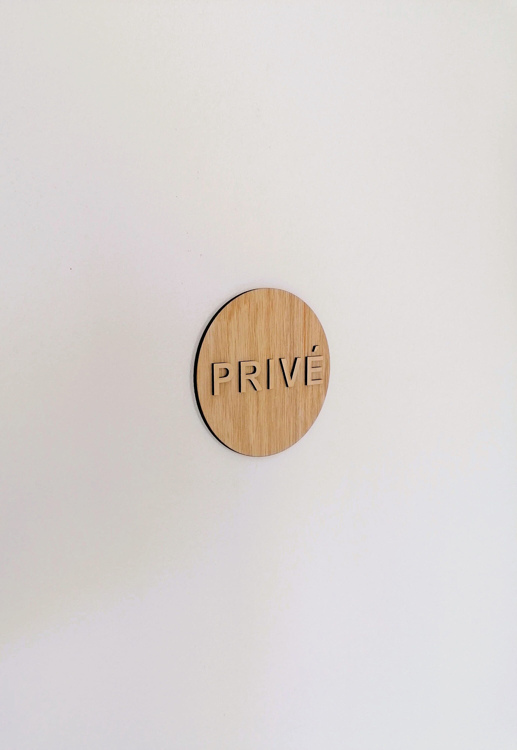 Pictogramme Privé, Interdit, Signalétique Bois, Panneau de porte, Icone ...