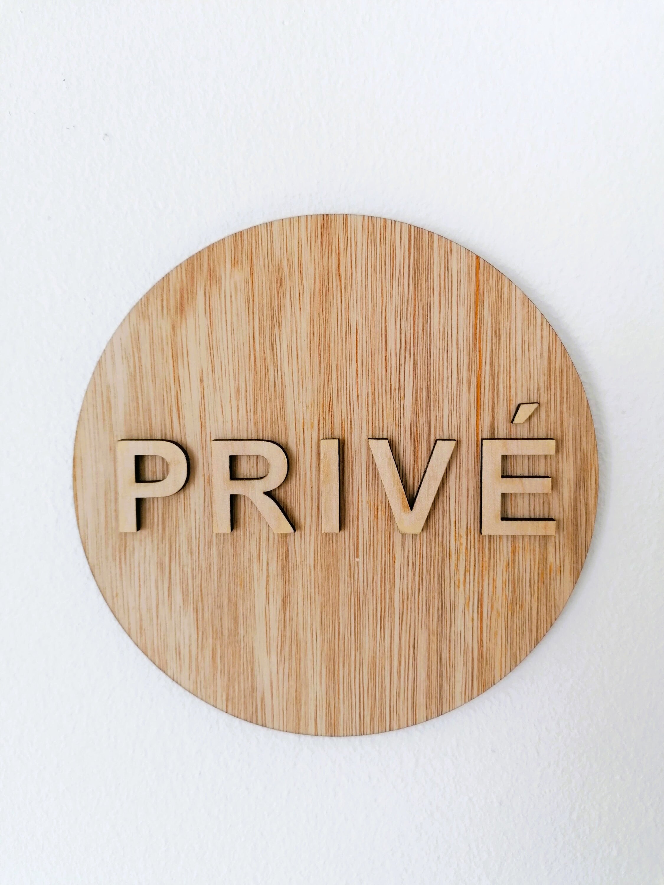 Pictogramme Privé, Interdit, Signalétique Bois, Panneau de porte, Icone ...