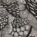 Black and White Zentangle ORIGINAL - Etsy