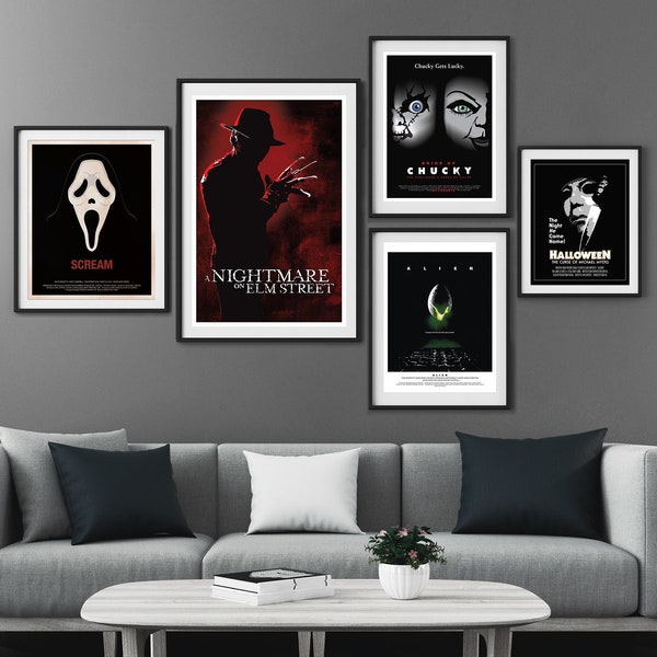 Horror Movie Poster - Etsy
