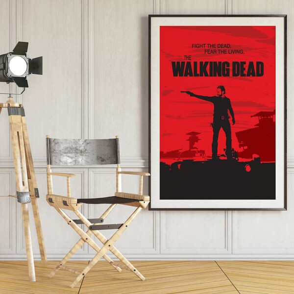 Walking Dead Art - Etsy