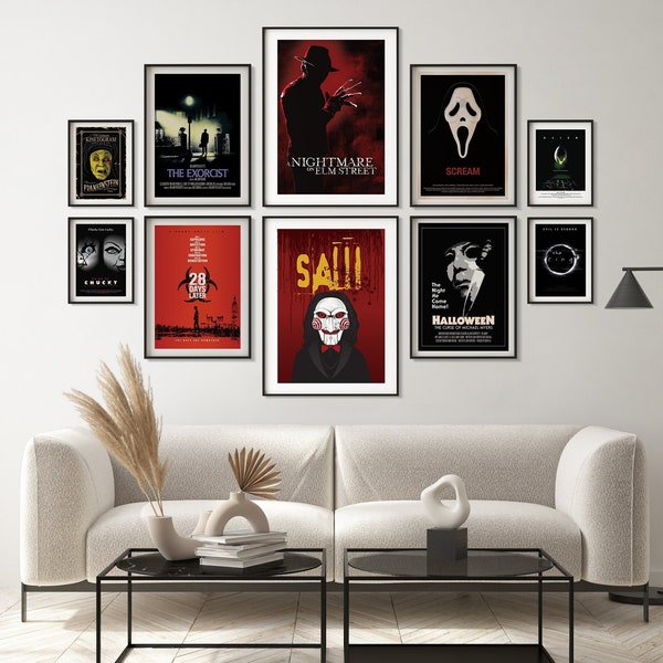 Horror Poster - Etsy