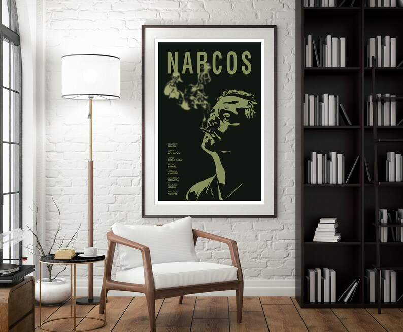 Narcos TV Series Poster TV Poster Digital Download Pablo - Etsy