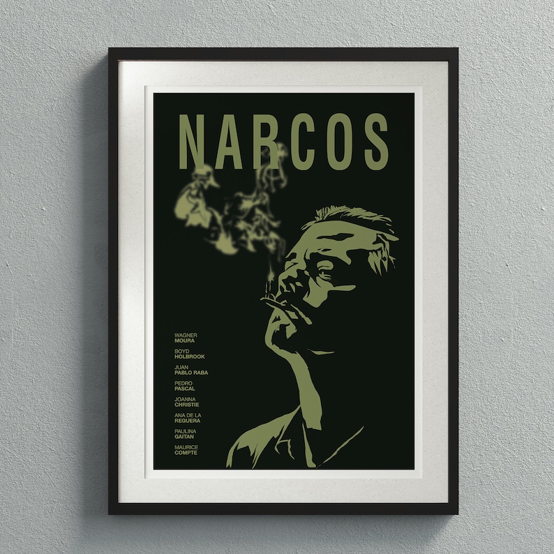 Narcos TV Series Poster TV Poster Digital Download Pablo - Etsy