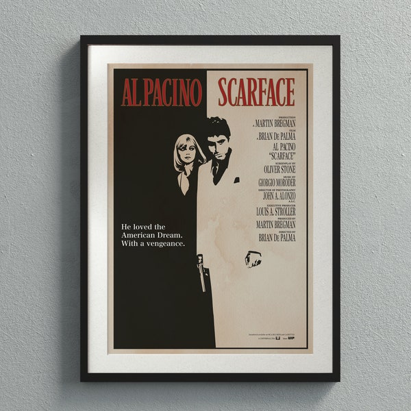 Scarface Poster - Etsy