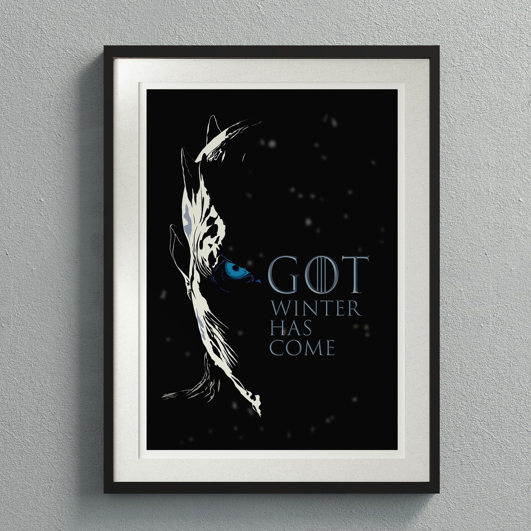 Game of Thrones Poster Digital Download, GOT Tv Series Poster Printable ...