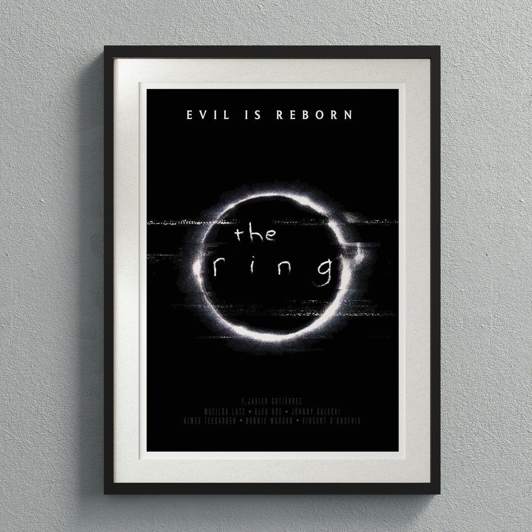 The Ring Movie Poster Digital Download, Movie Poster Printable , Wall ...
