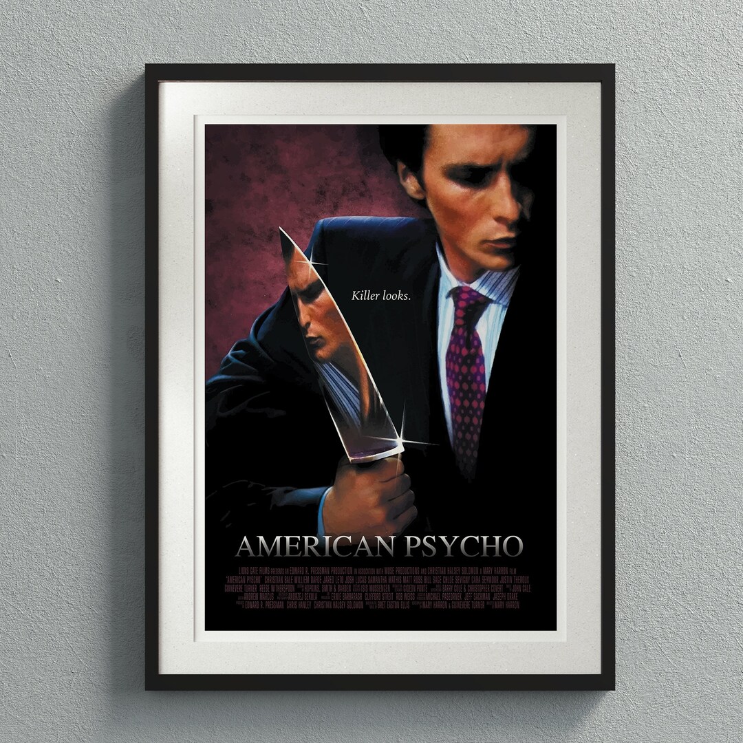 American Psycho Film Poster Digitaler Download Film Poster - Etsy.de