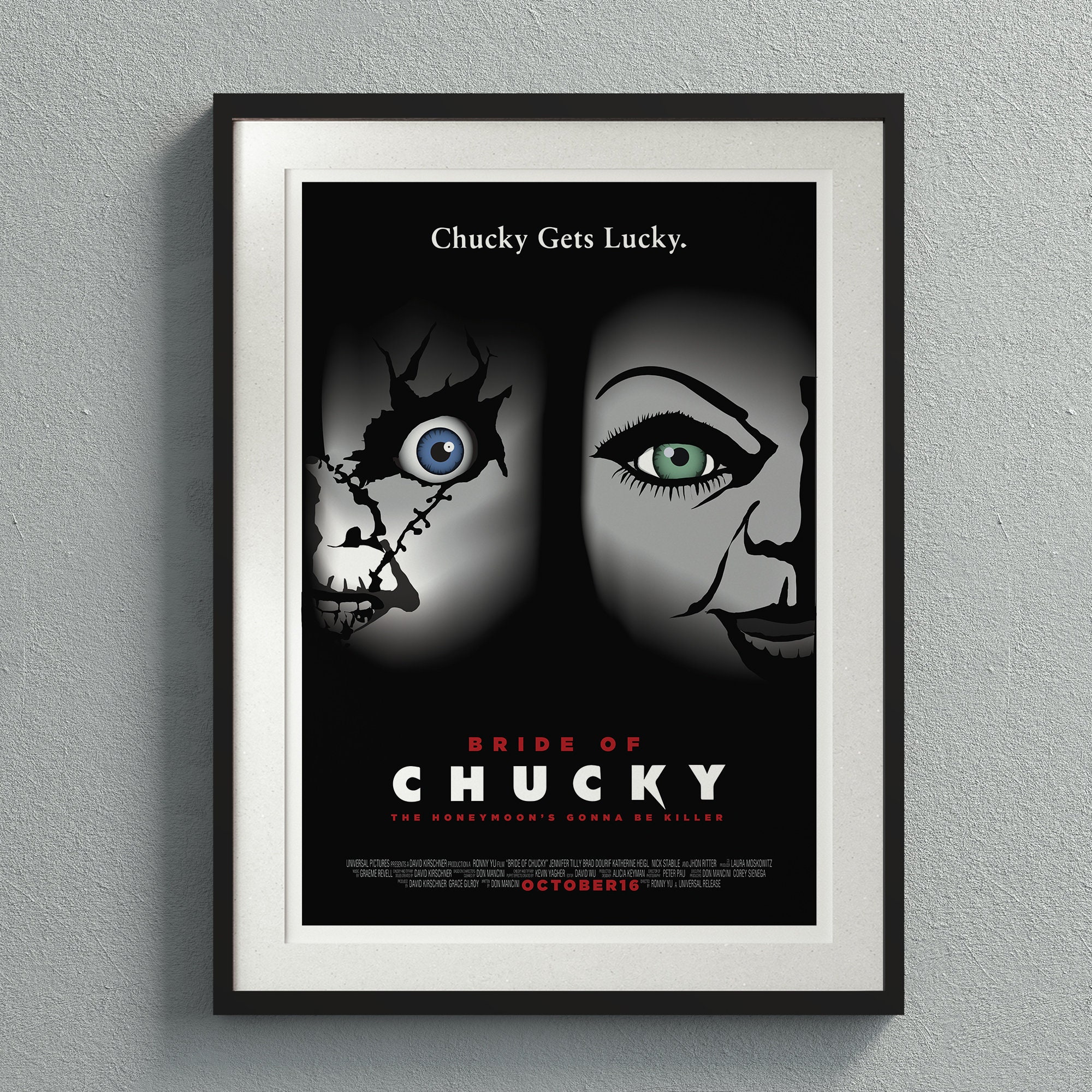 Bride of Chucky Movie Poster Digital Download (Instant Download) - Etsy