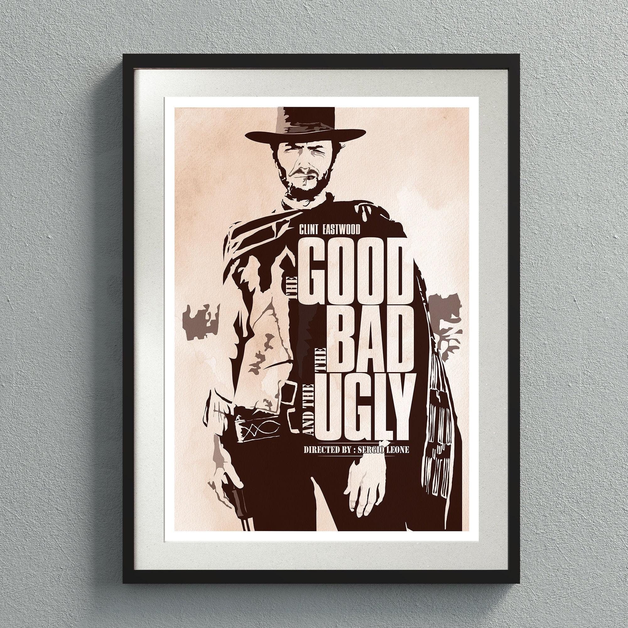 The Good the Bad and the Ugly Movie Poster Digital Download, Movie ...