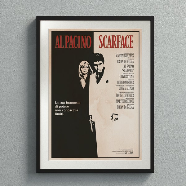 Scarface Poster - Etsy