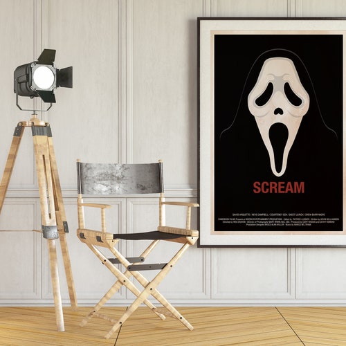 Scream Movie Poster Digital Download Movie Poster Wall Art - Etsy