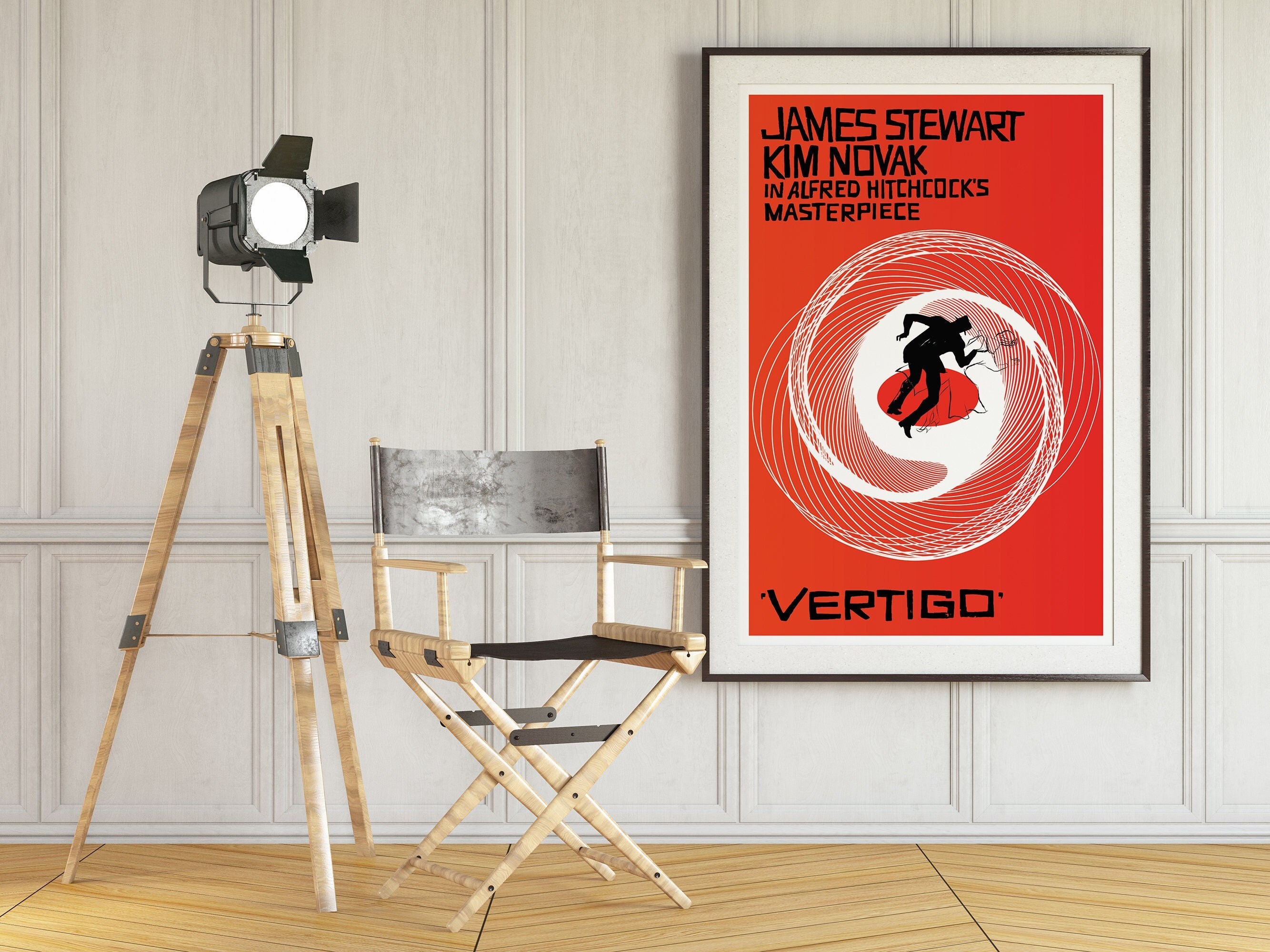 Vertigo Movie Poster Digital Download, Movie Poster, Wall Art Print ...