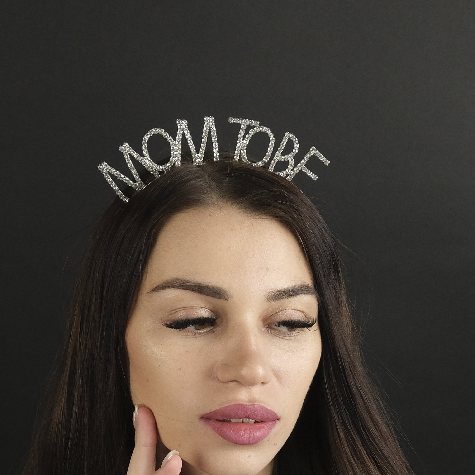 Mom to Be Tiara, Crystal Tiara, Rhinestone Tiara, Birthday Crown ...