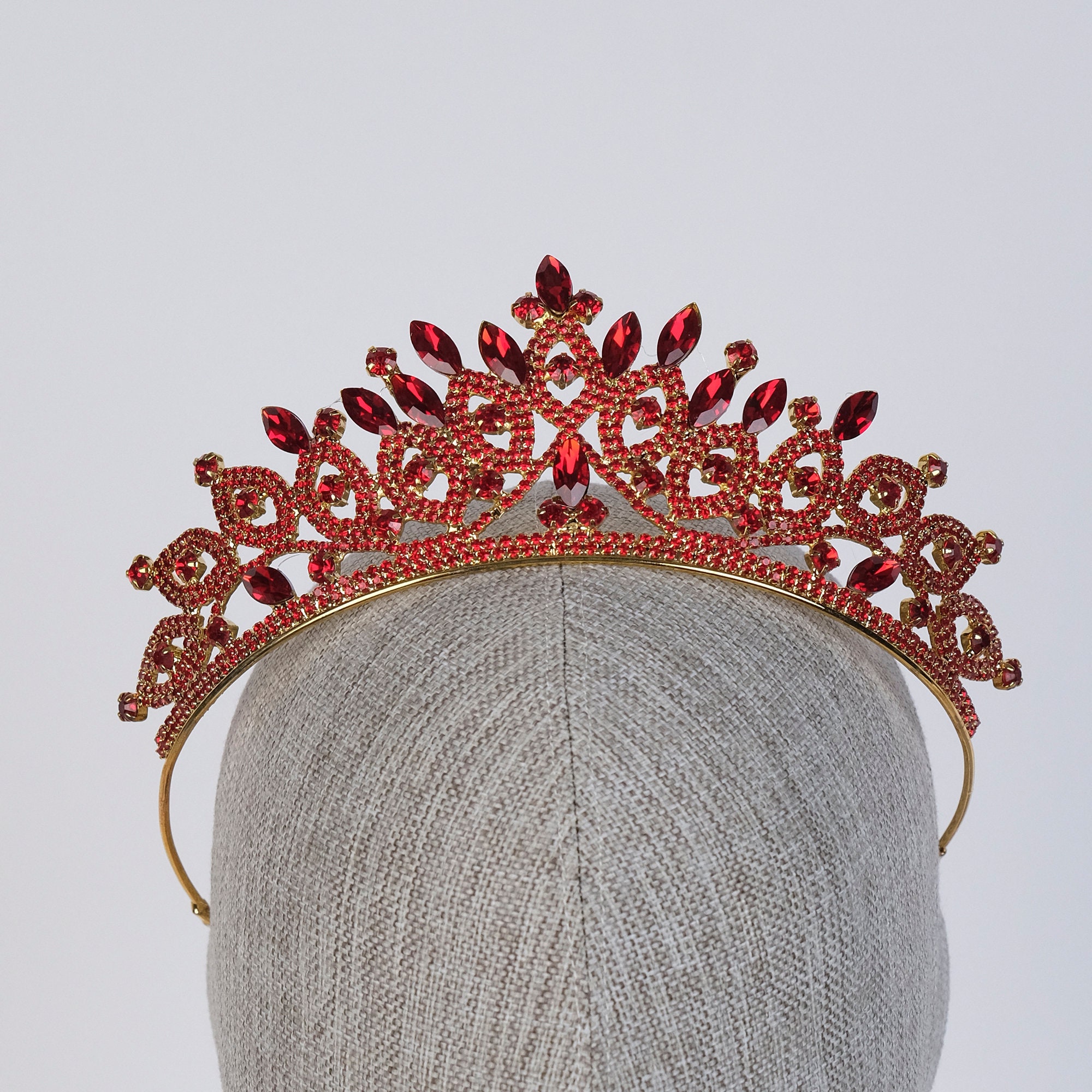 Royal Bridal Crown Gold Princess Crown Princess Tiara - Etsy