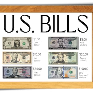 US Coin & Bills Posters | United States Coins Bills, American Coins ...