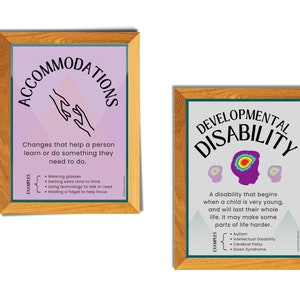 Poster Set 17 | Neurodiversity Acceptance & Disability Awareness | Kids ...
