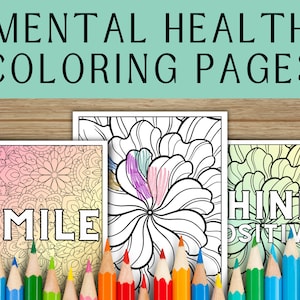 Mental Health Awareness | Mindfulness Mandala Coloring Pages ...