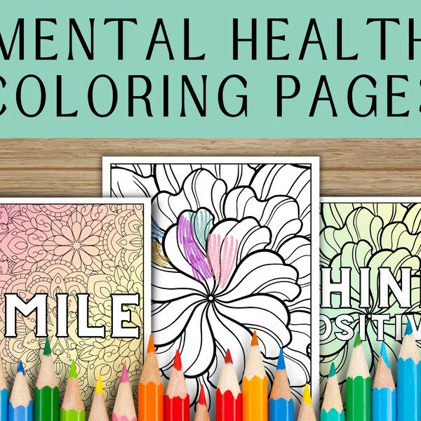 Neurodiversity Coloring Pages - Etsy