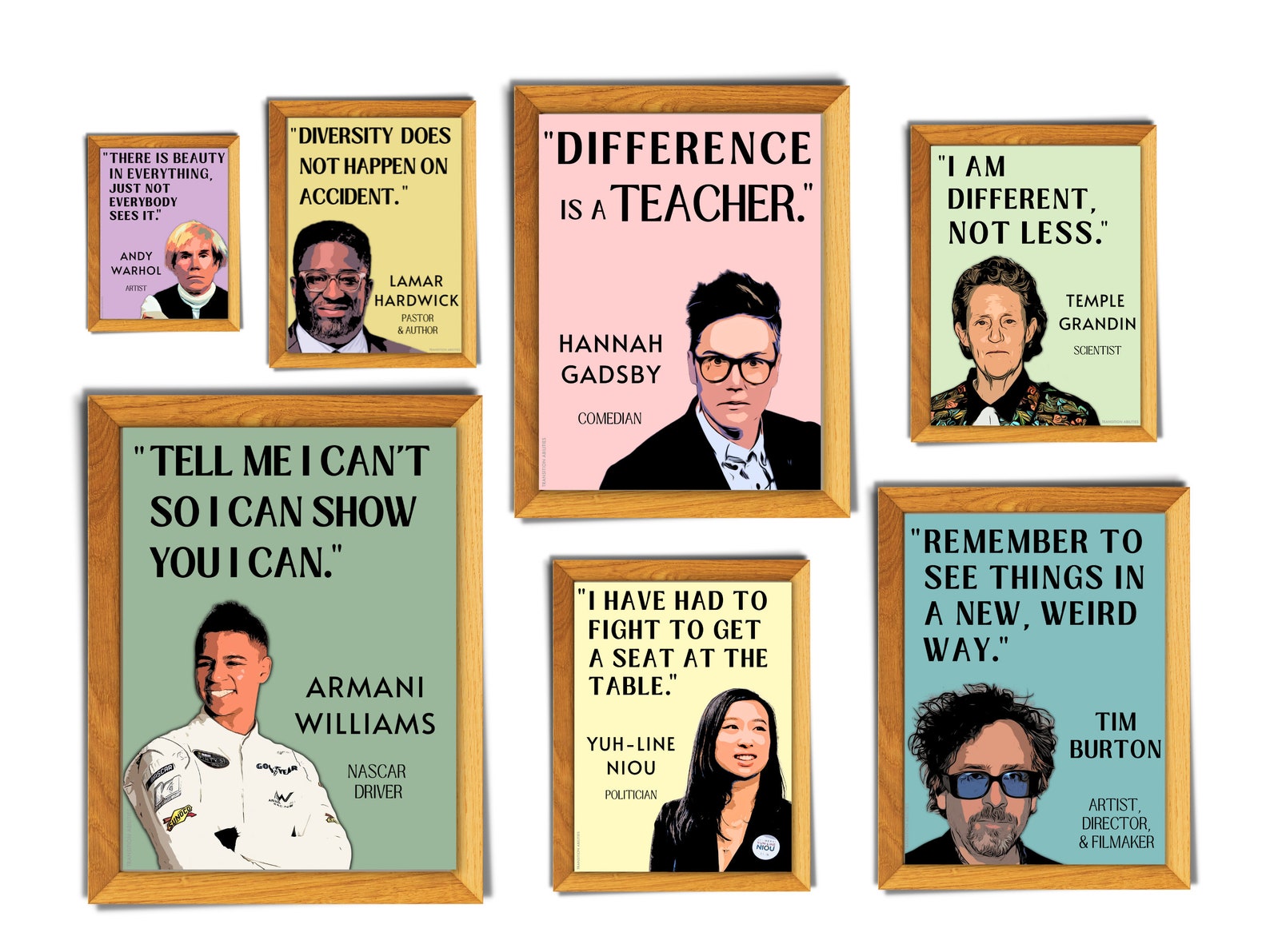 Famous Autistic People | Pastel Printable Poster Bundle for Autism ...