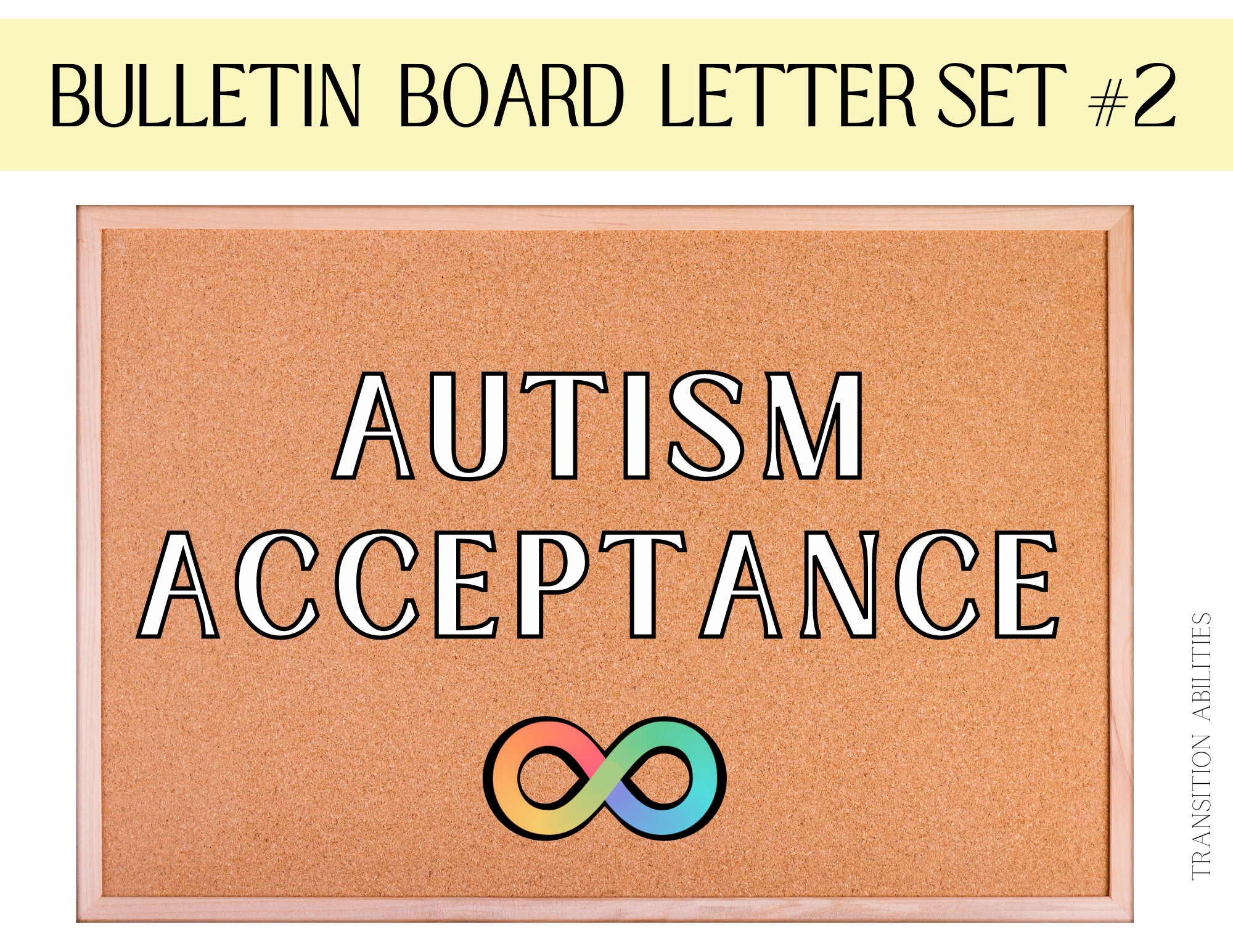 Famous Autistic People Classroom Bulletin Board Set Printable Poster ...